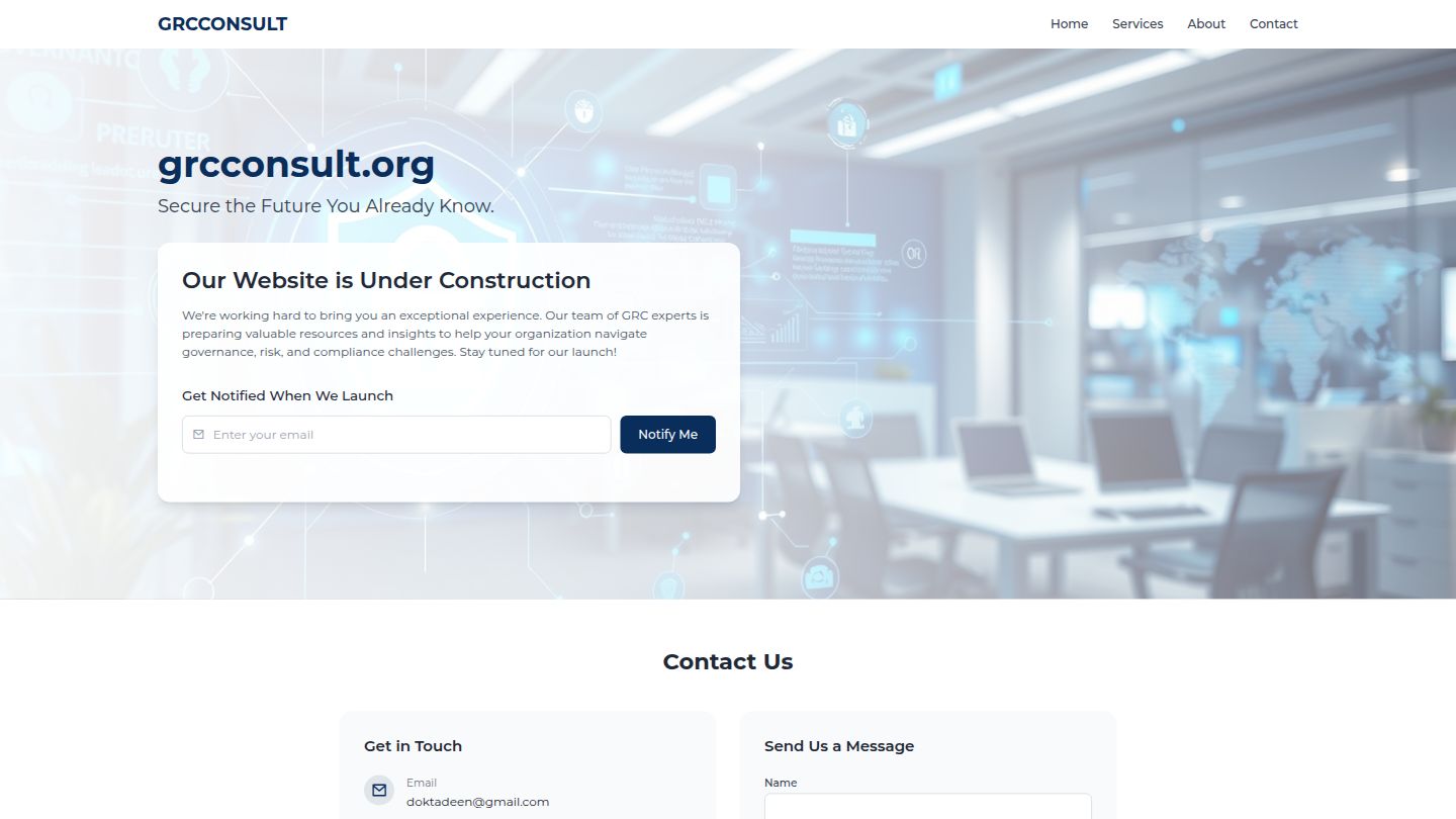 GRC Consult - Professional GRC Consulting Services
